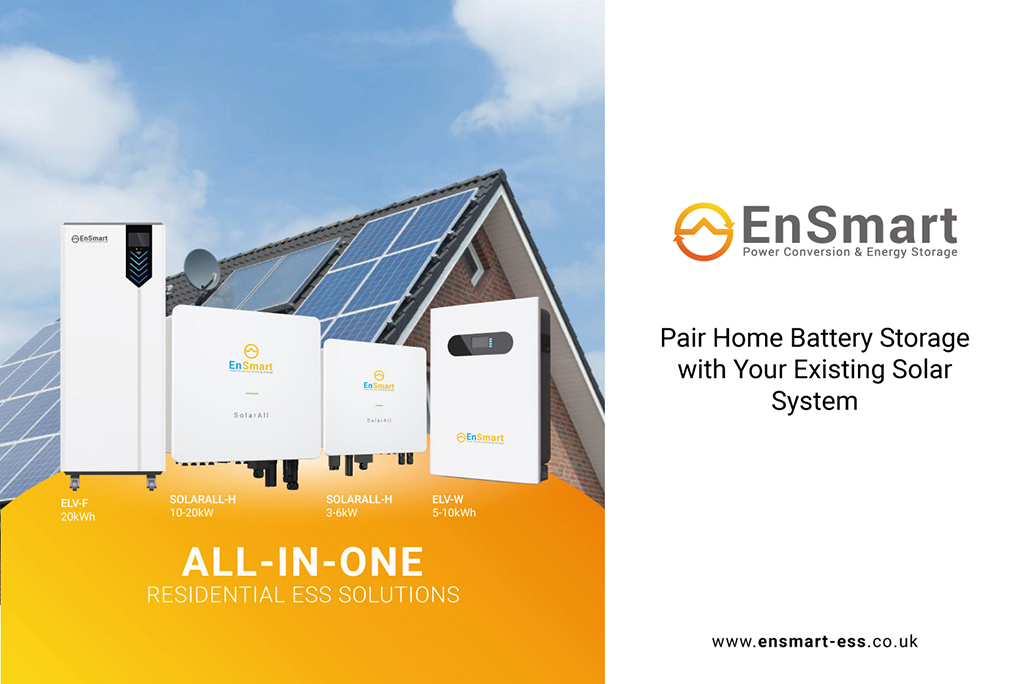 How Does a Home Battery Storage Work With Solar? | EnSmart Power | UPS ...