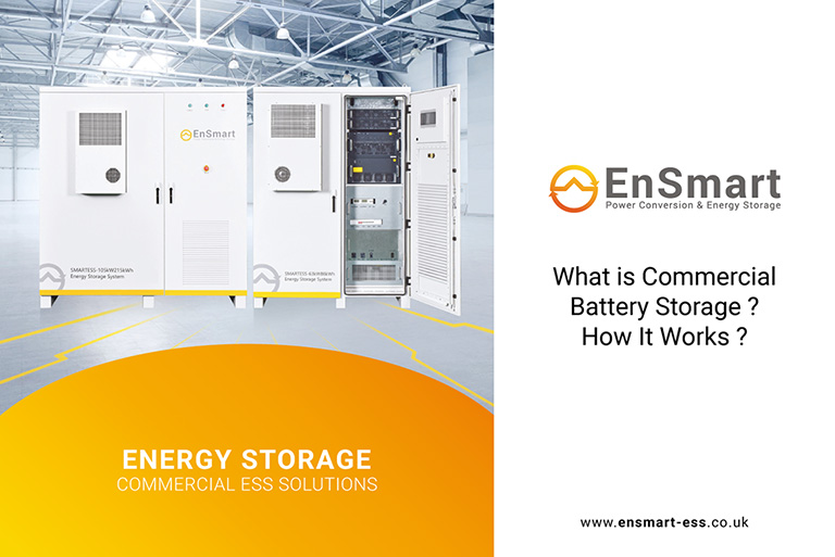 What is Commercial Battery Storage? How It Works? | EnSmart Power | UPS ...